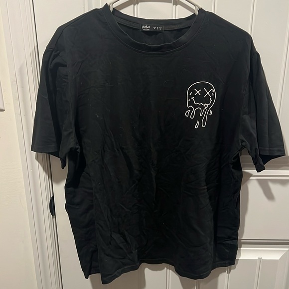 Shirts | Mens Graphic Design Melted Face Shirt | Poshmark
